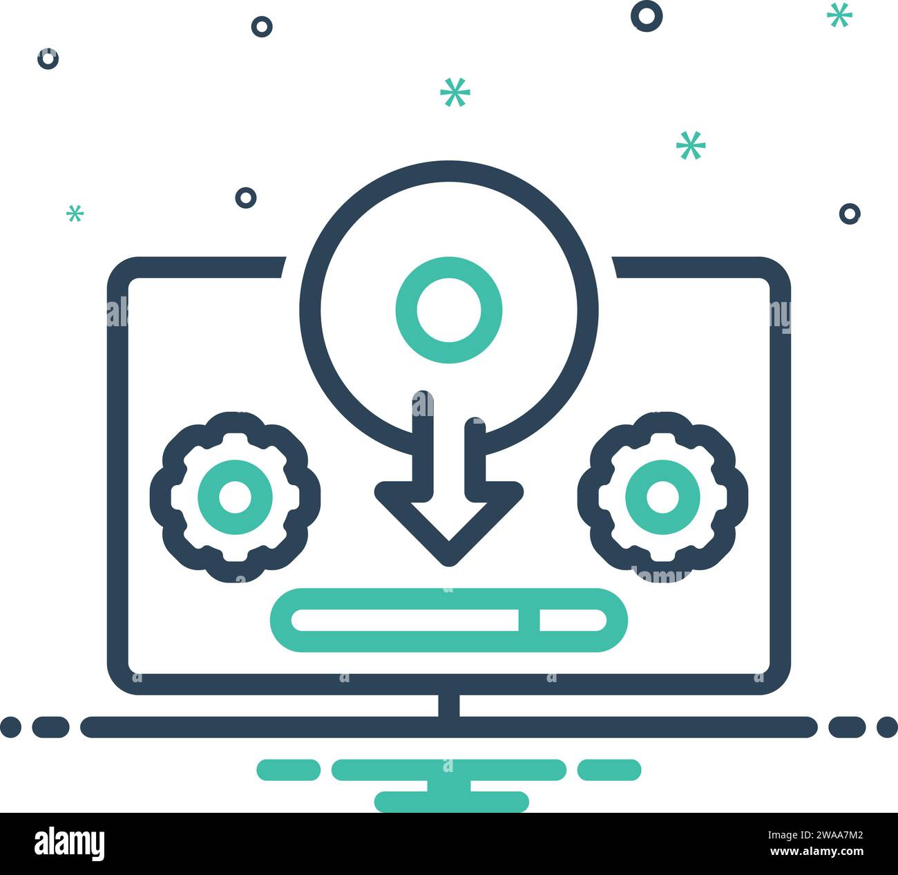 Upgrade logo Cut Out Stock Images & Pictures - Alamy