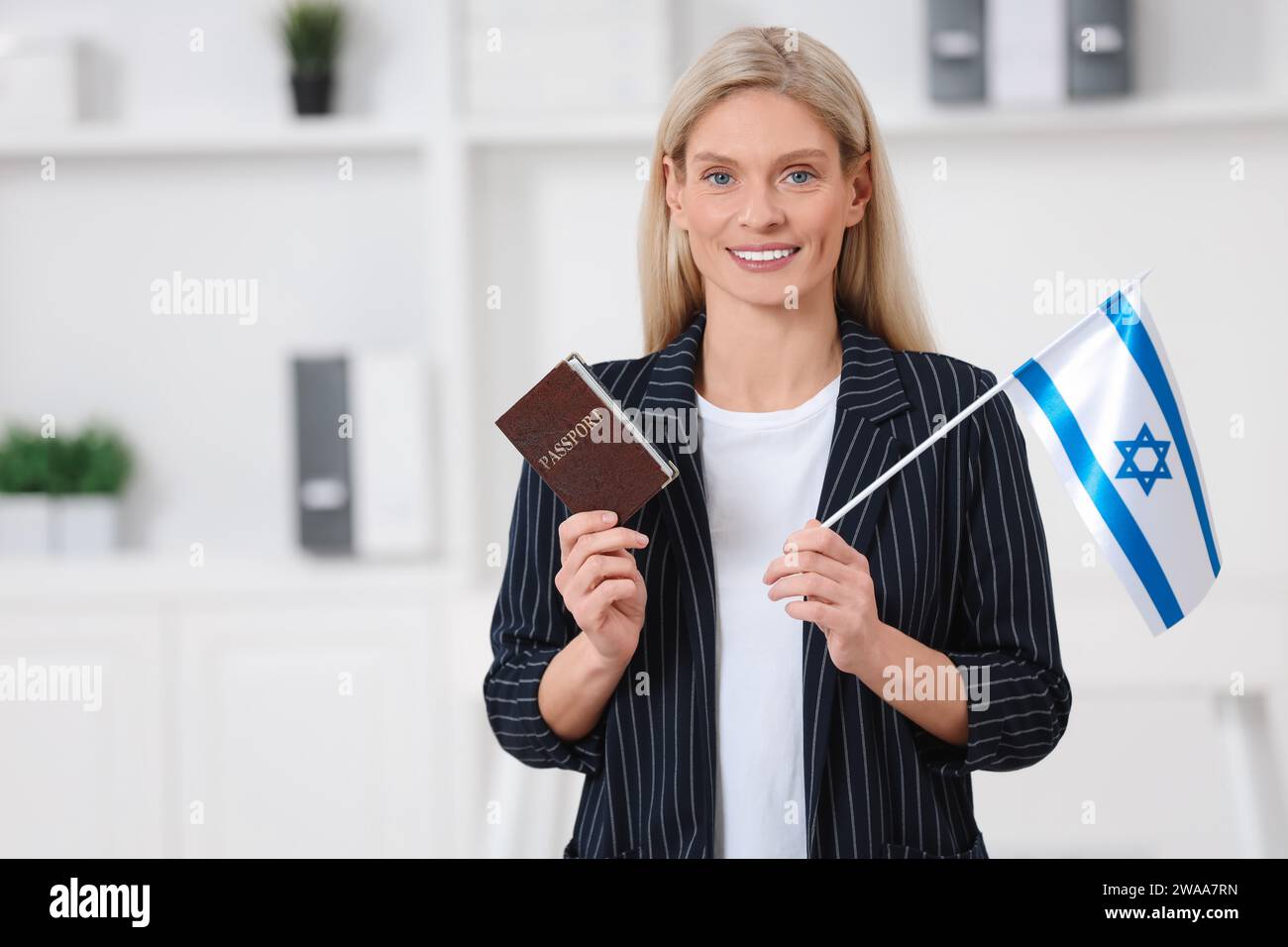 Passport israel flag hi-res stock photography and images - Alamy