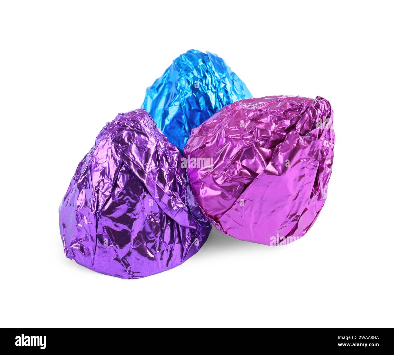 Chocolate candy wrappers foil Cut Out Stock Images & Pictures - Alamy