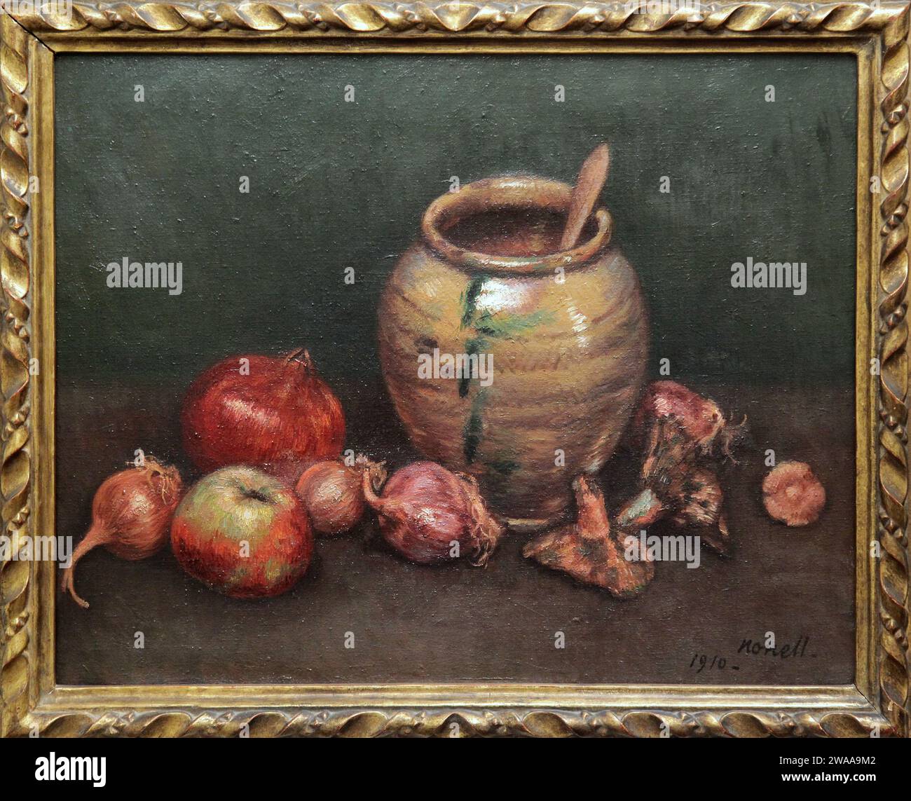 Still life / Bodegón / Rebost (1910) by Isidre Nonell (1873-1911 Stock ...