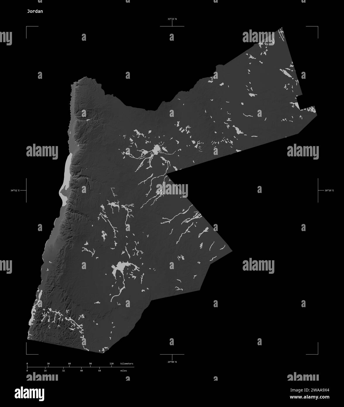 Amman jordan map Black and White Stock Photos & Images - Alamy