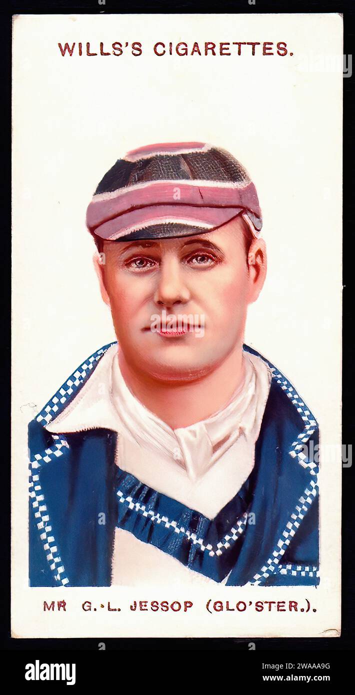 Mr G.L.Jessop Gloucestershire - Vintage Cigarette Card Illustration ...
