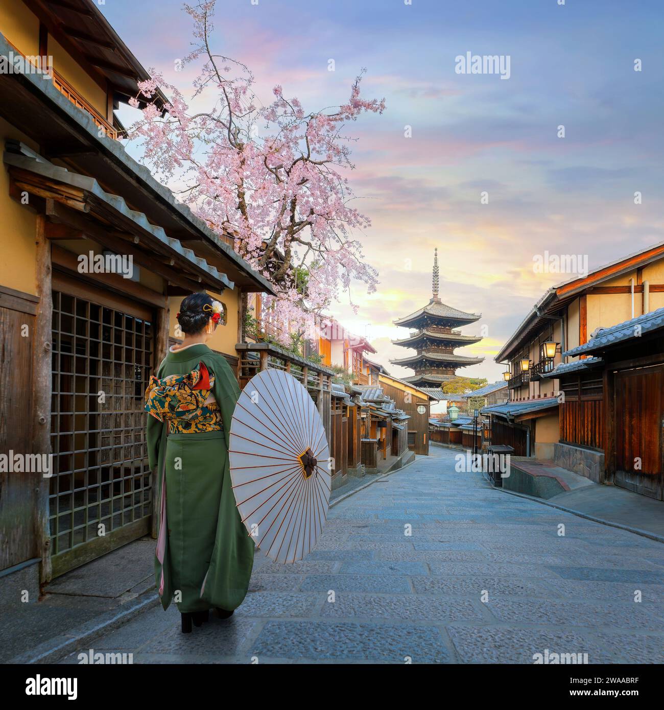 Kyoto, Japan - March 30 2023: The Yasaka Pagoda known as Tower of ...