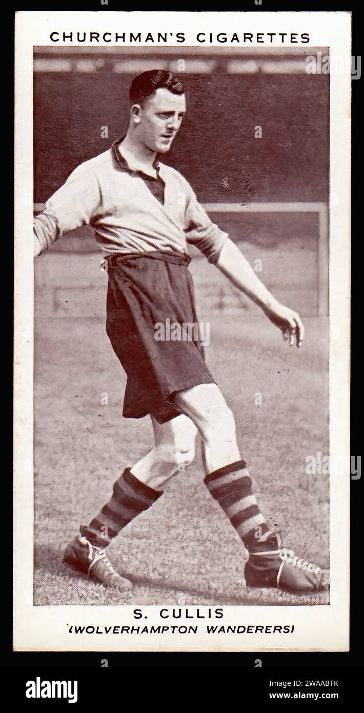 Stan Cullis Wolverhampton Wanderers - Vintage Cigarette Card ...