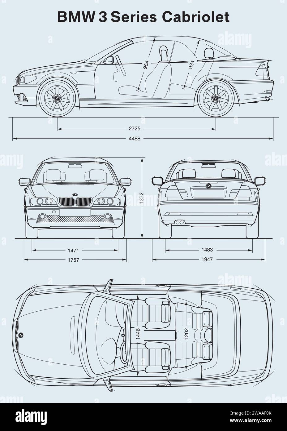3 series model Stock Vector Images - Alamy