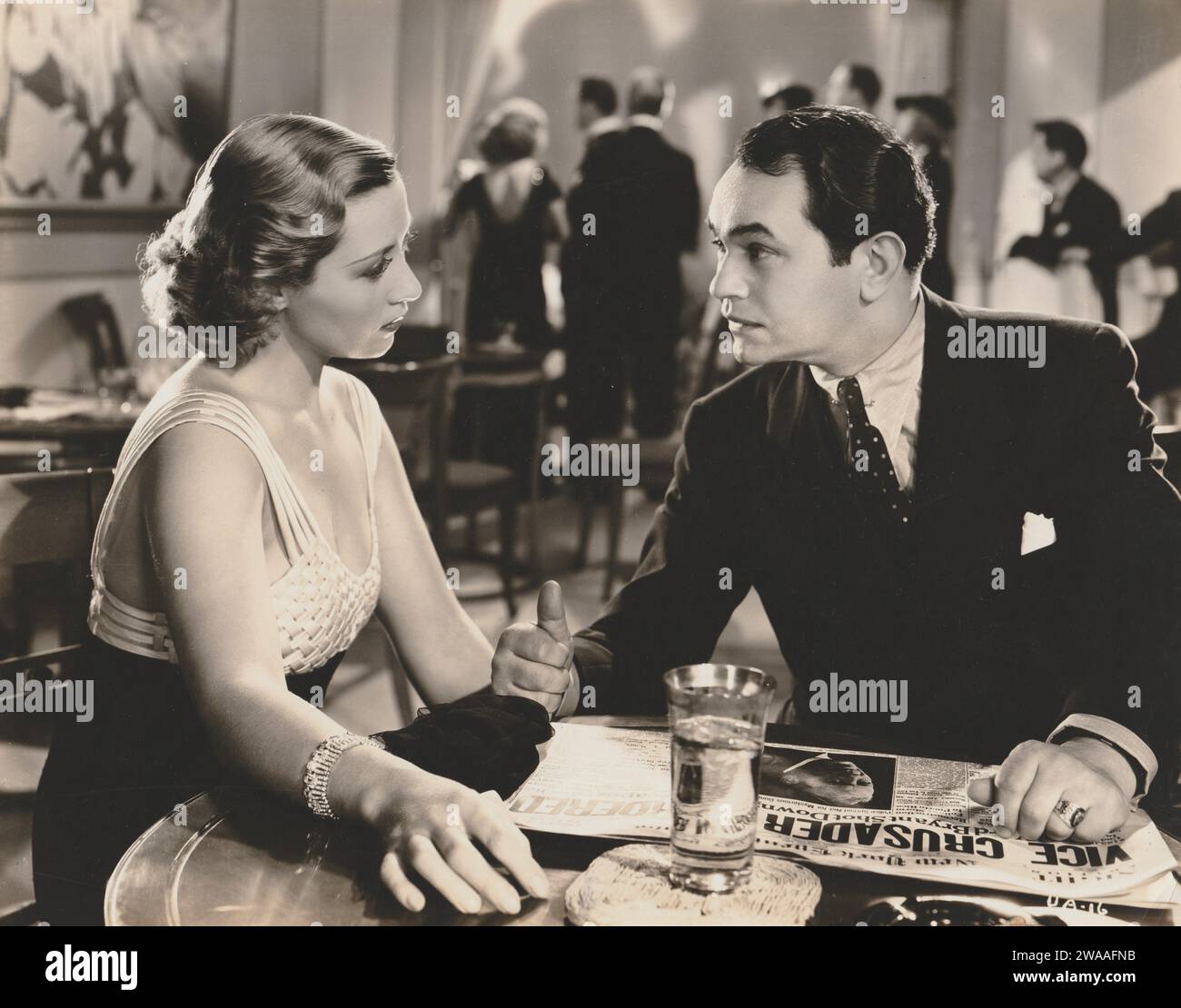Bullets Or Ballots 1936 Edward G. Robinson, Joan Blondell, Humphrey ...
