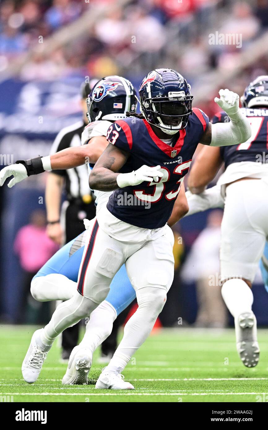 Houston Texans running back Dare Ogunbowale (33) in action against the ...