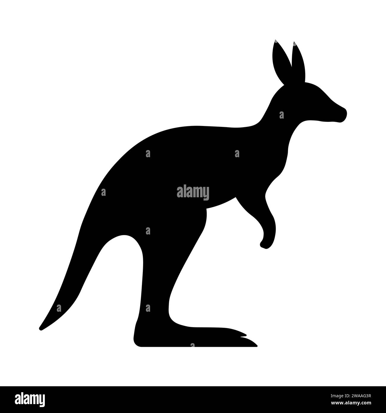 Australia emu on kangaroo Cut Out Stock Images & Pictures - Alamy