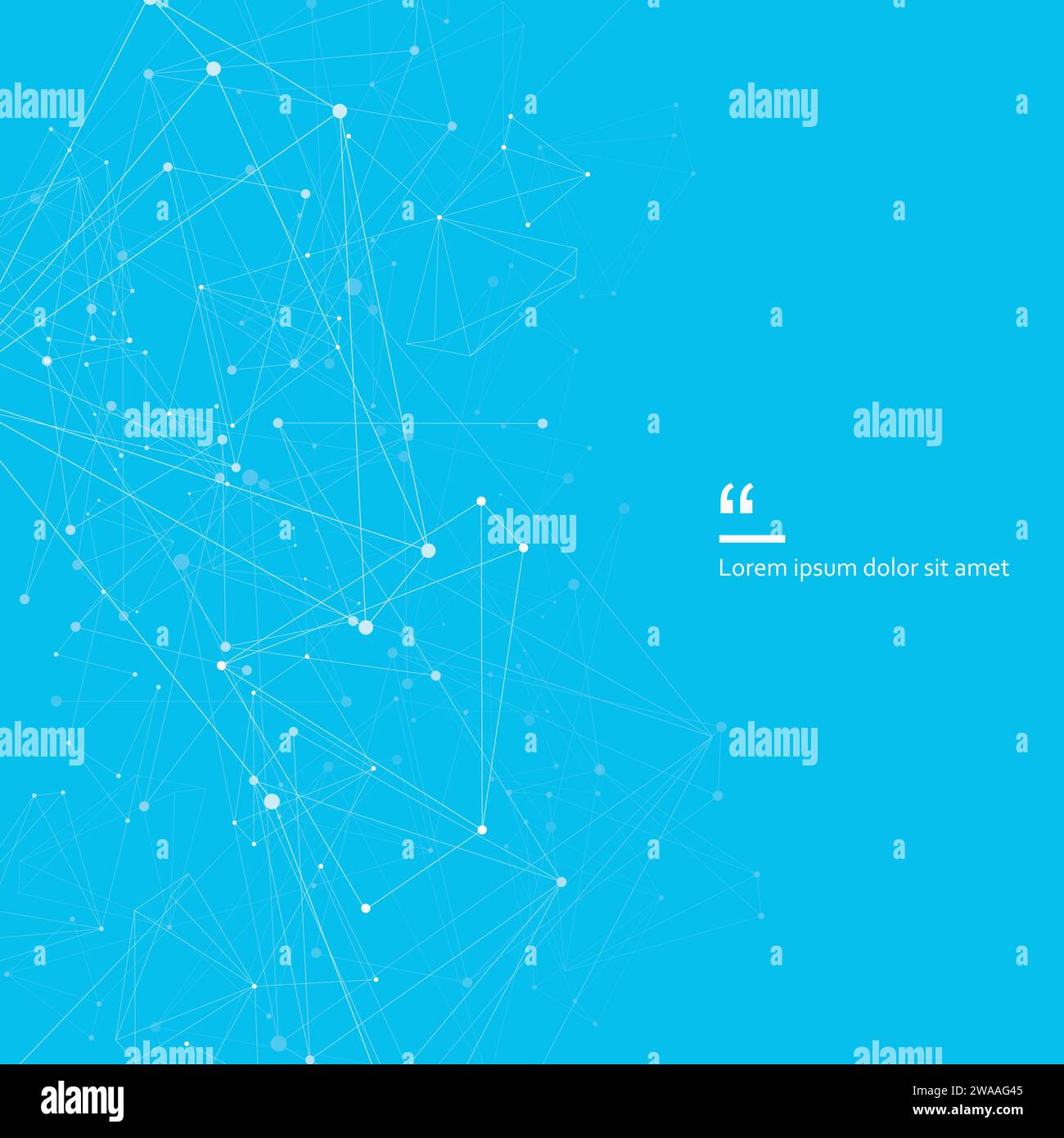 Connecting dots and lines. Graphic plexus element. Molecule or atom or ...