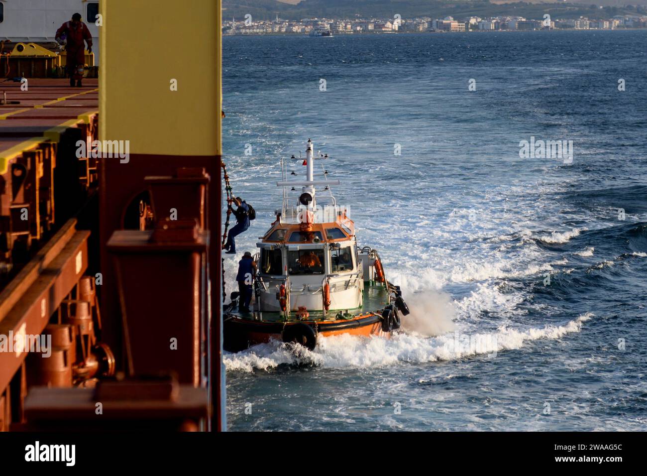 Pilot embarkation hi-res stock photography and images - Alamy