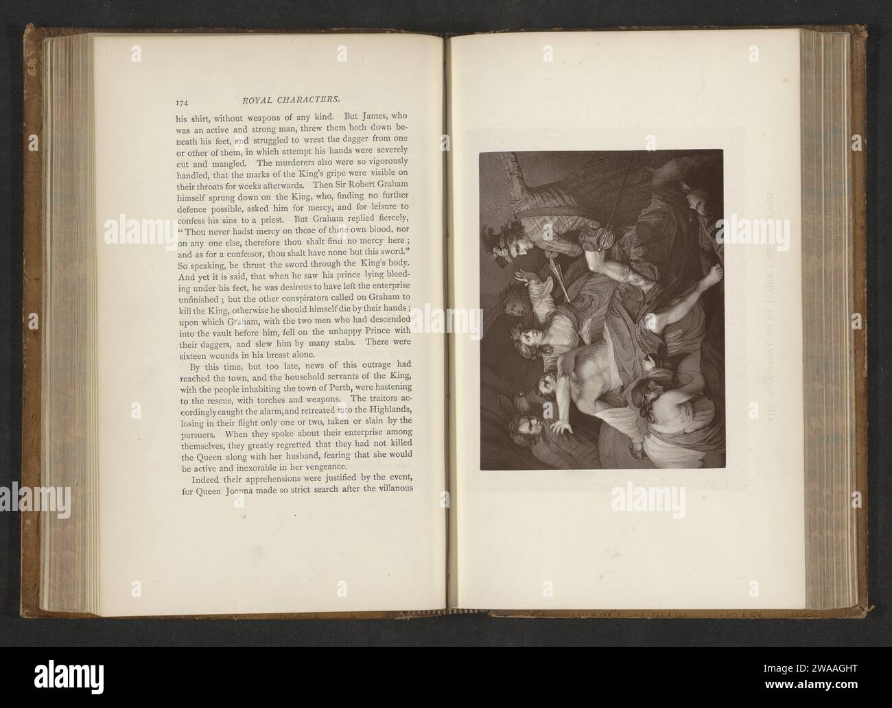 The assassination of James I. of Scotland, anonymous, c. 1874 - in or ...