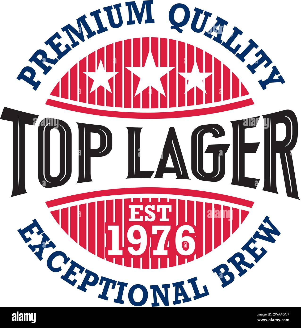 Beer logo design. Ideal for use in beer labels, brewery logos or t ...