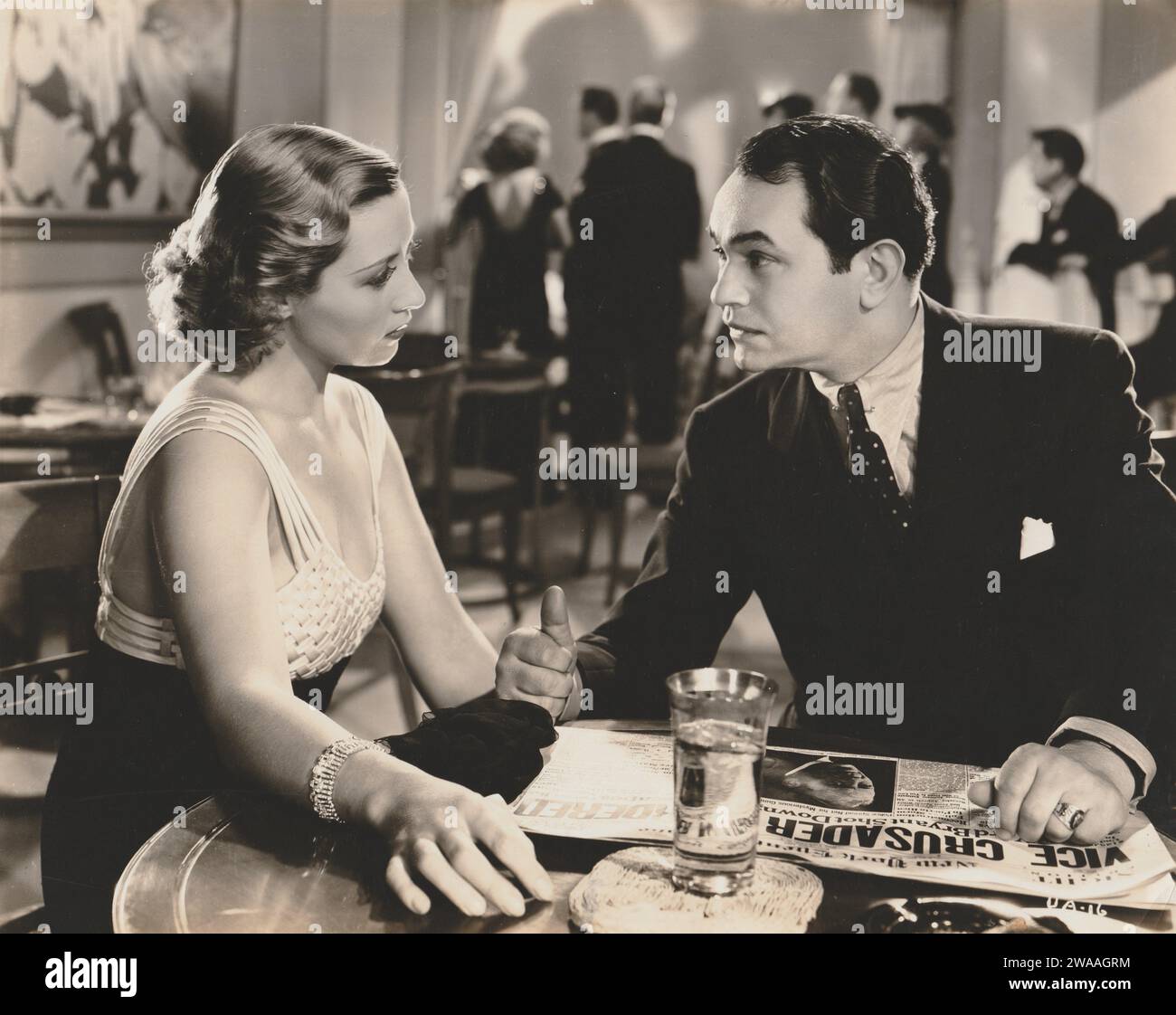 Bullets Or Ballots 1936 Edward G. Robinson Joan Blondell, Humphrey ...
