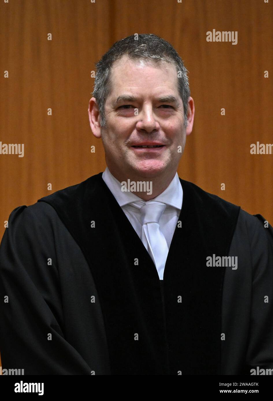 03 January 2024, Hesse, Frankfurt/Main: Jochen Kirschbaum, presiding ...