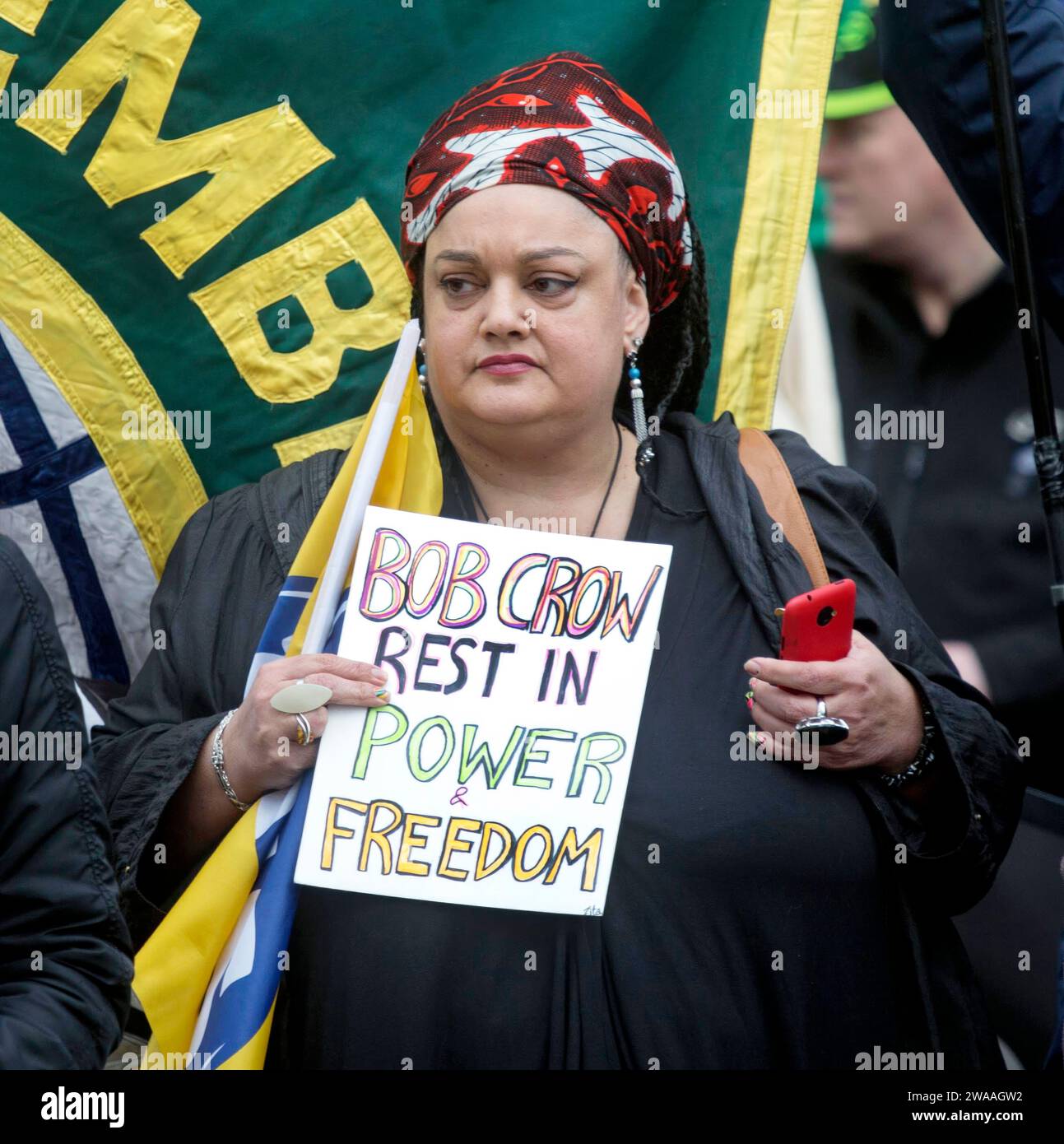 pic shows Camila Batmanghelidjh at Bob Crow funeral The chief executive ...