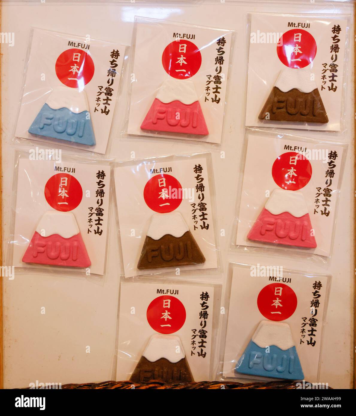MOUNT FUJI PRODUCTS MERCHANDISING IN JAPAN Stock Photo - Alamy
