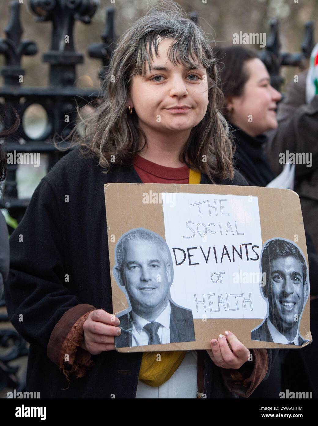 Junior doctor strike nhs 2024 hi-res stock photography and images - Alamy