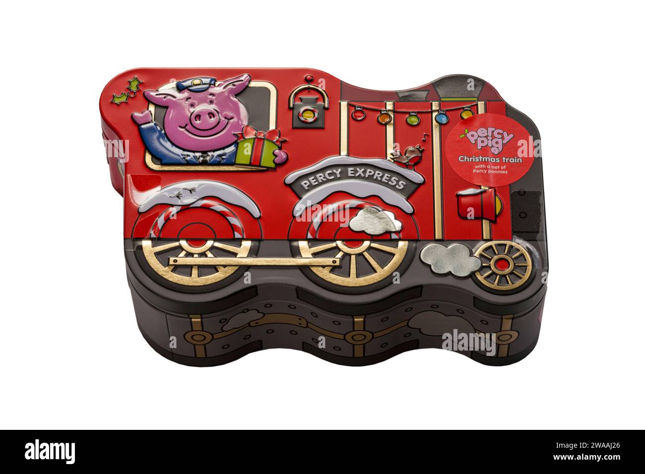 Percy Express Percy Pig Christmas Train with a net of Percy pennies ...
