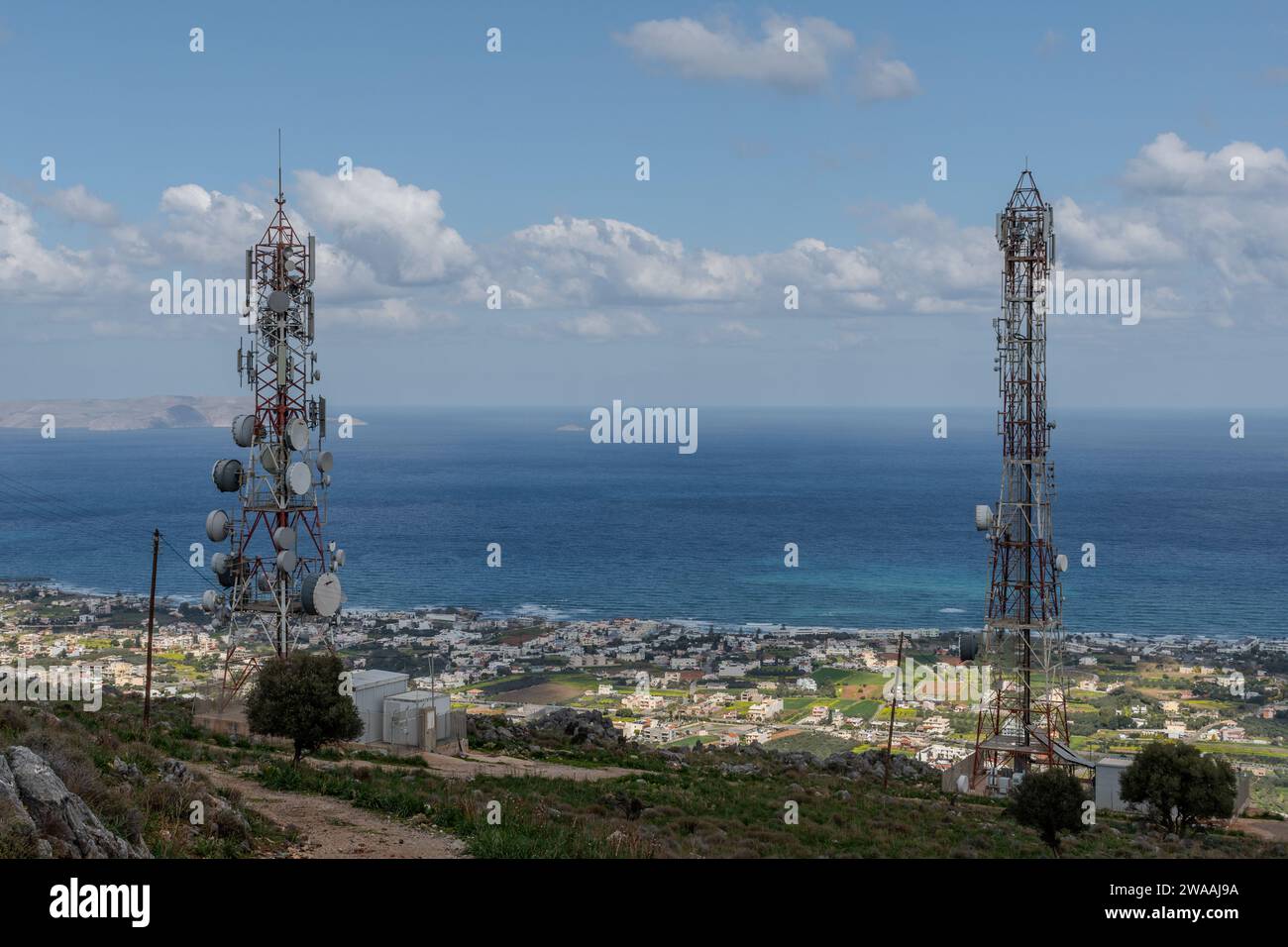 Antennas hill hi-res stock photography and images - Alamy