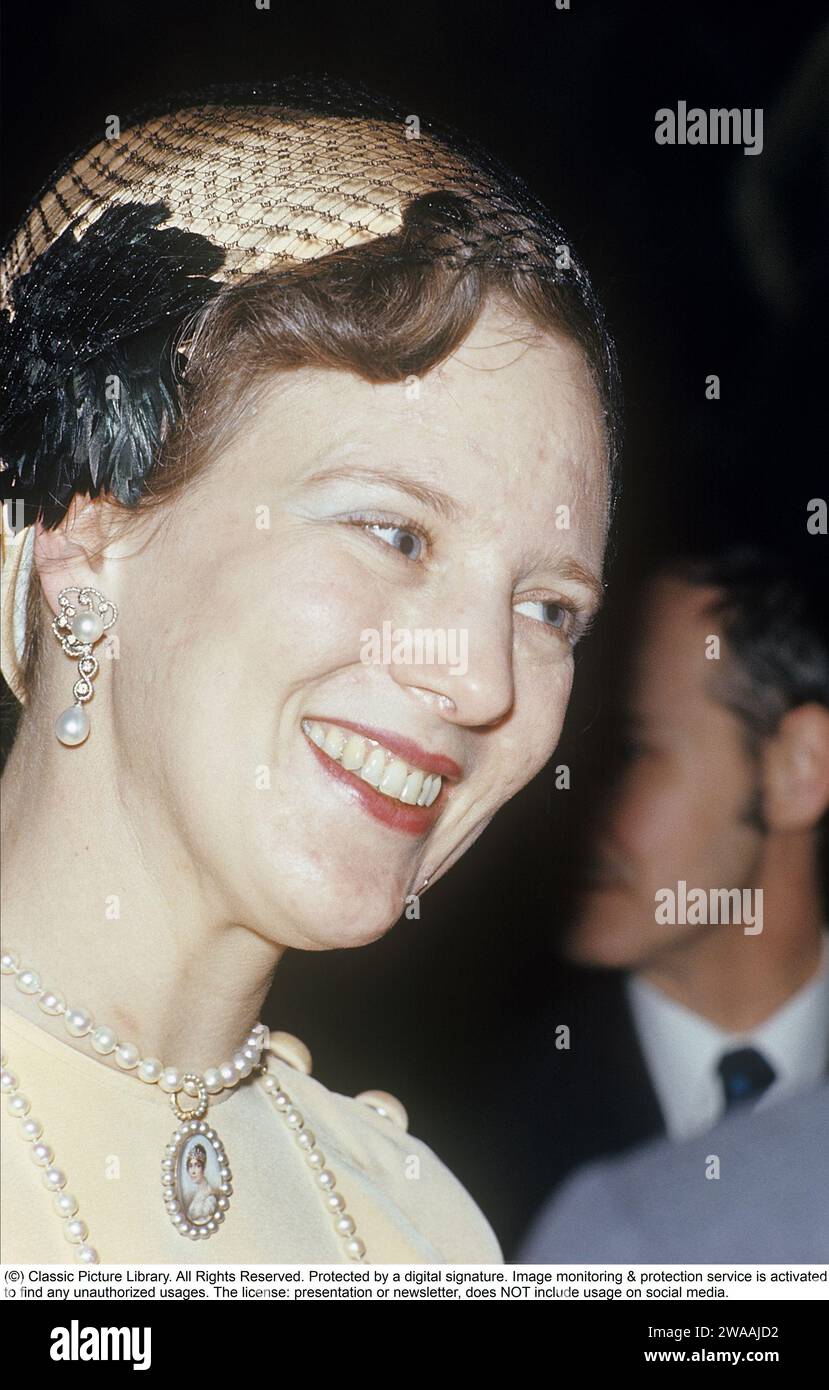 Queen margrethe ii portrait hi-res stock photography and images - Alamy