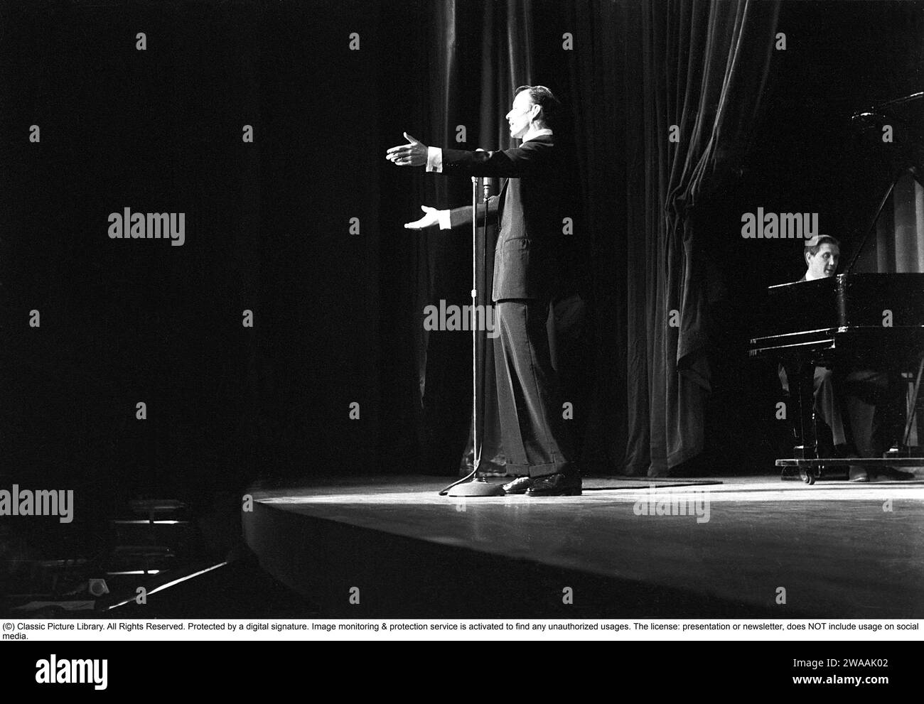 Frank Sinatra. American singer and actor. Born 12 December 1915, died ...