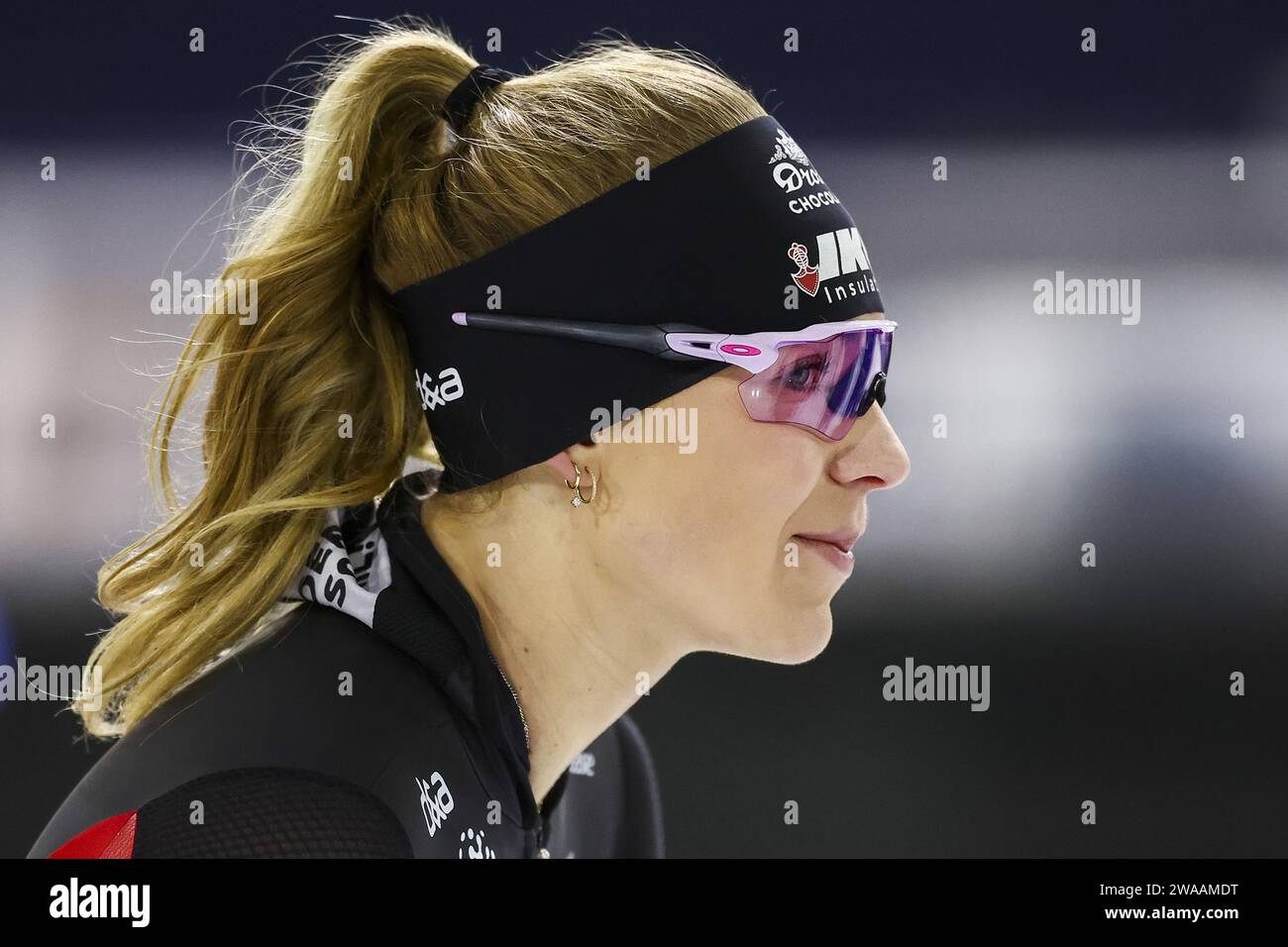Heerenveen, Netherlands. 03rd Jan, 2024. Joy Beune during a training ...