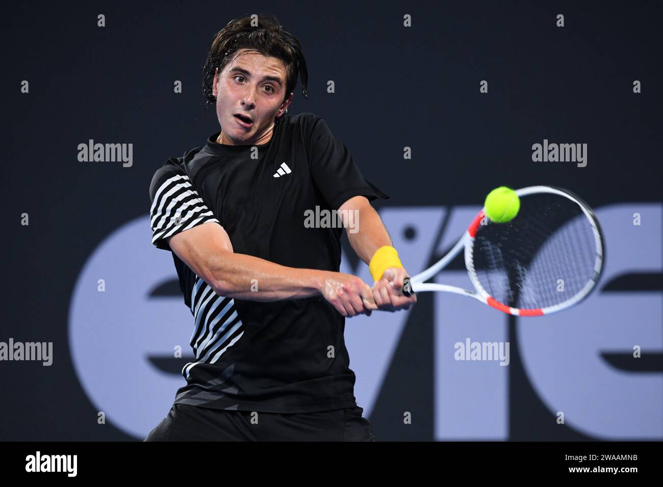 Brisbane, Australia. 03rd Jan, 2024. Alexander Shevchenko of Russia in ...