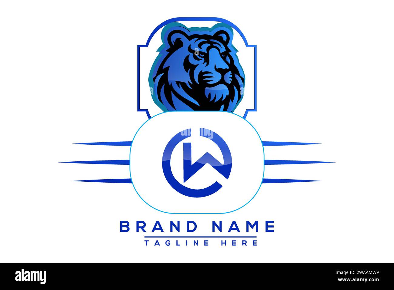 W c logo Cut Out Stock Images & Pictures - Alamy