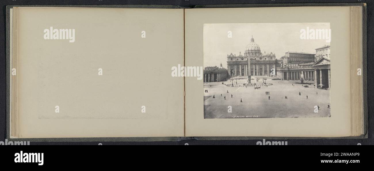 St. Peters. Rome, Samuel J. Beckett, c. 1890 - c. 1900 photomechanical ...