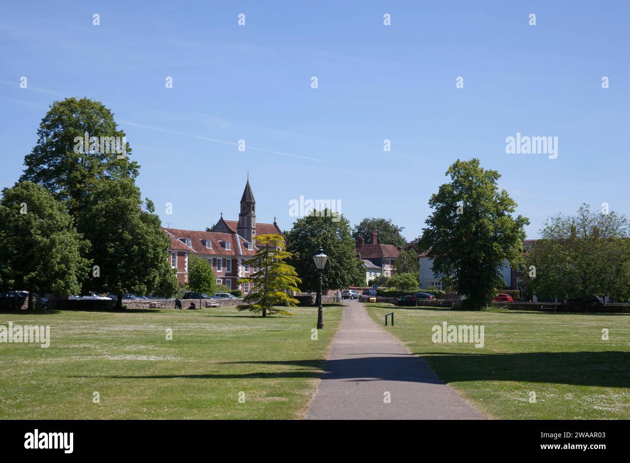 Views of Sarum College in Salisbury, Wiltshire in the UK from Salisbury ...