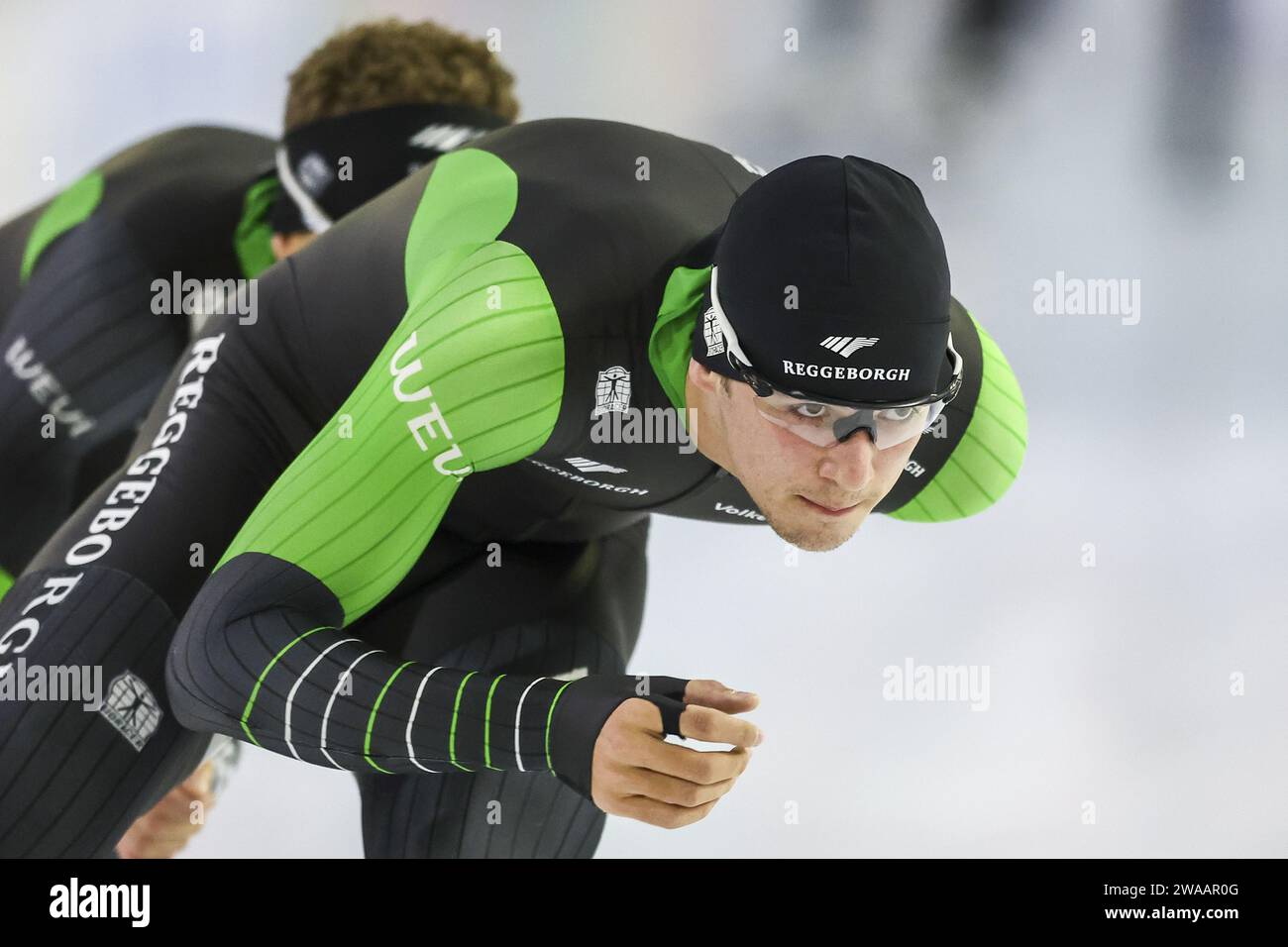 Heerenveen, Netherlands. 03rd Jan, 2024. Jenning de Boo during a ...