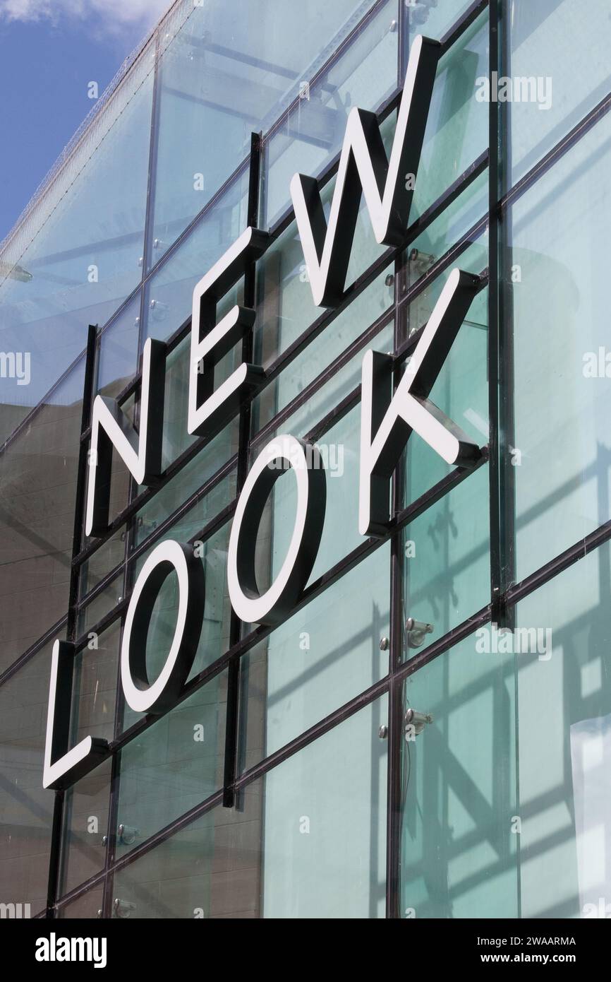 The New Look logo in Exeter, Devon in the UK Stock Photo - Alamy