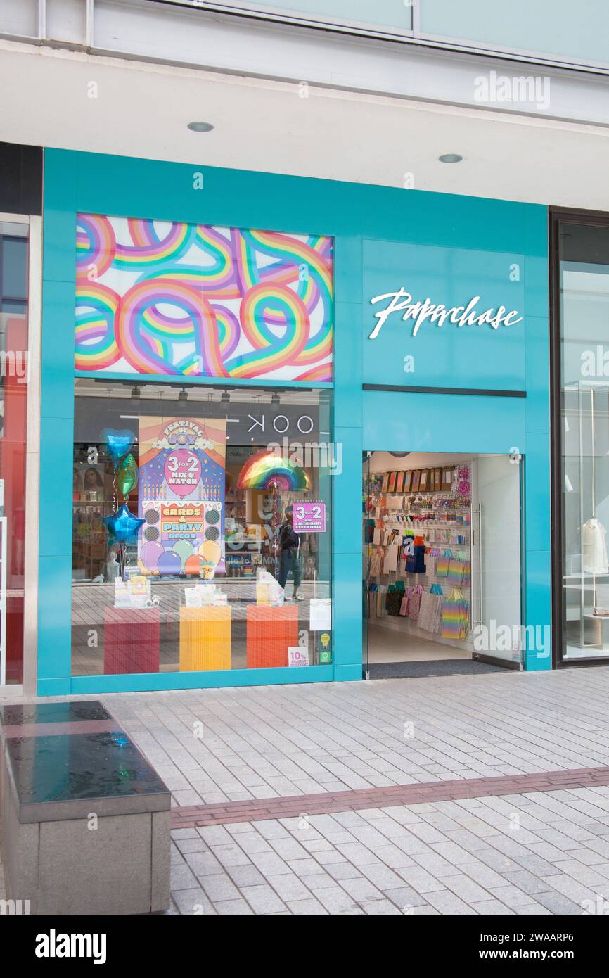 The Paperchase shop in Exeter, Devon in the UK Stock Photo - Alamy