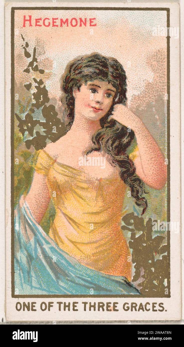Hegemone, One of the Three Graces, from the Goddesses of the Greeks and ...