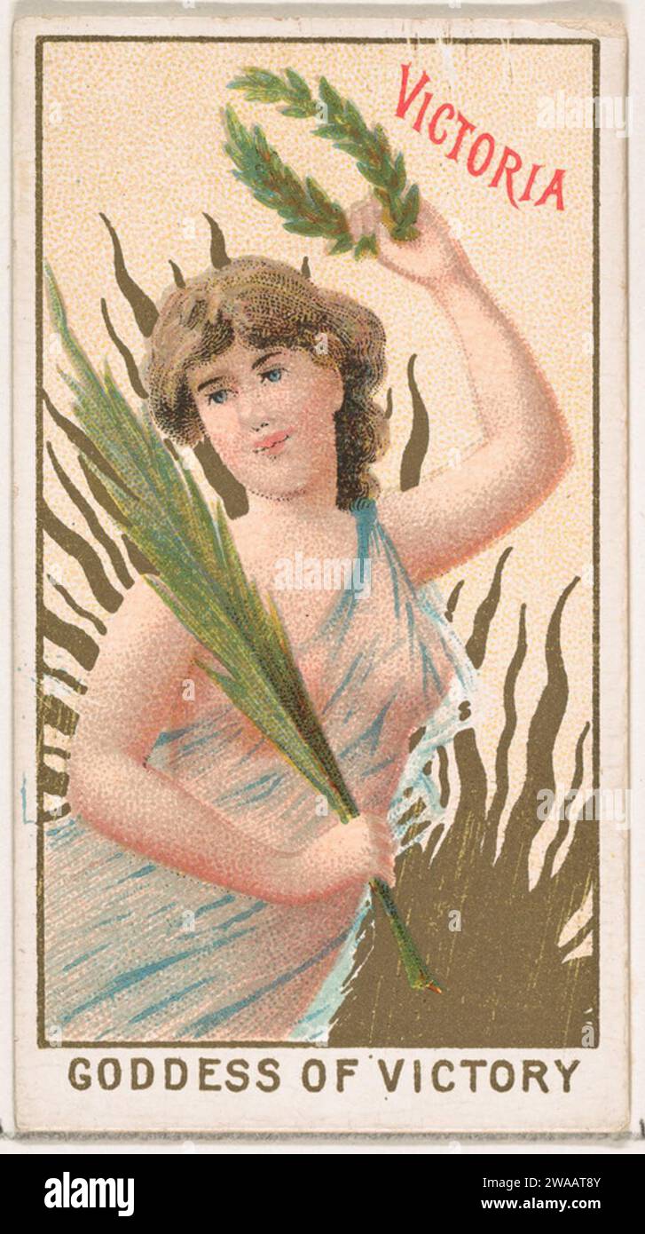 Victoria, Goddess of Victory, from the Goddesses of the Greeks and ...