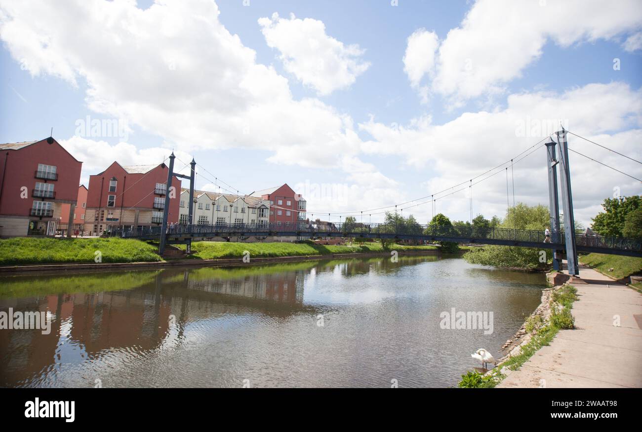 Exeter quay bridge hi-res stock photography and images - Alamy