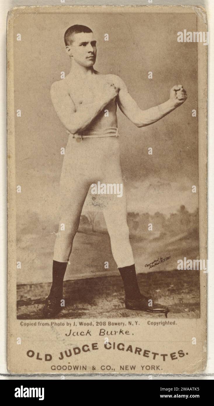 Jack Burke, from the Celebrities and Prizefighters series (N174) for ...