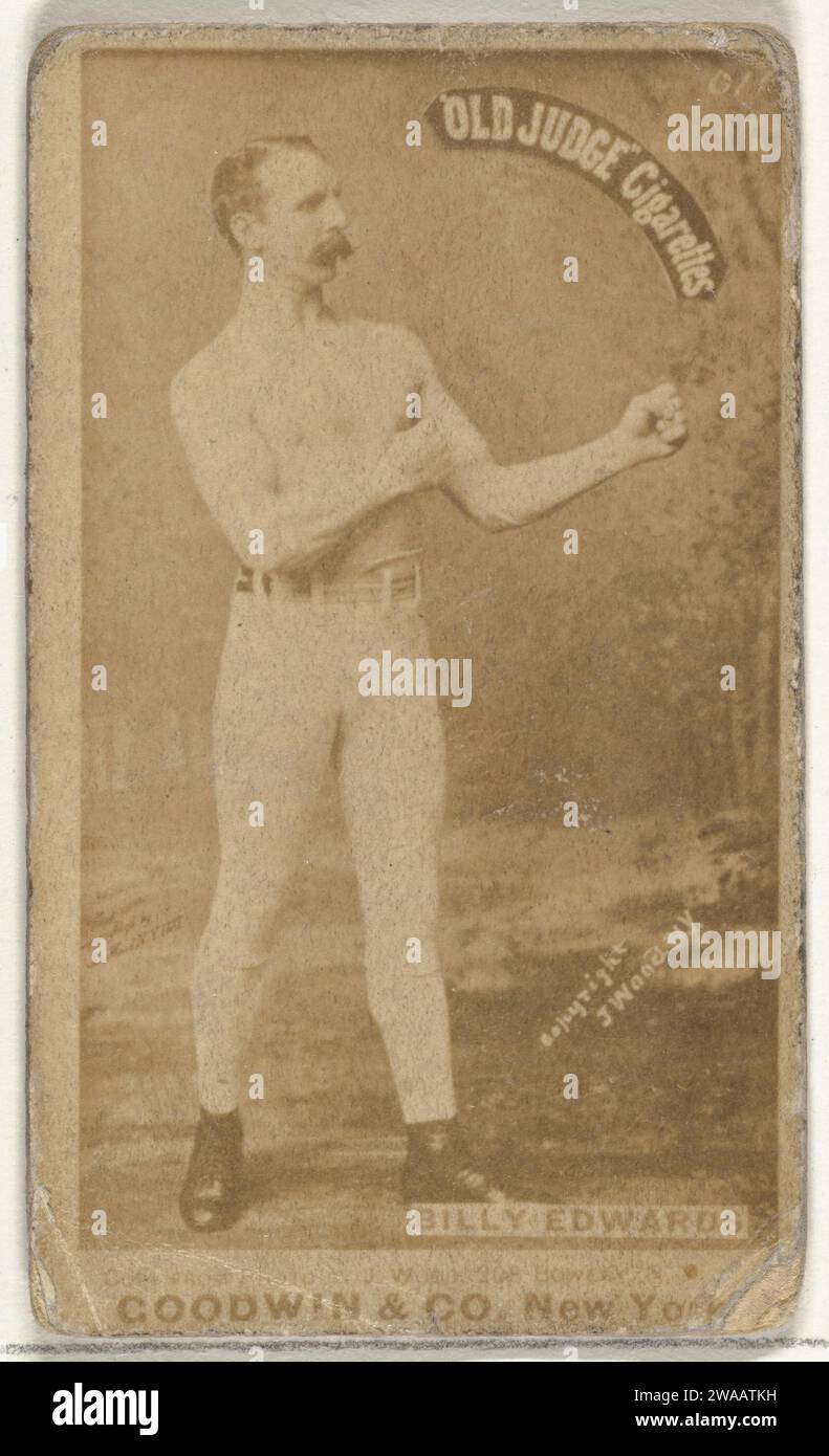 Billy Edwards, from the Celebrities and Prizefighters series (N174) for ...