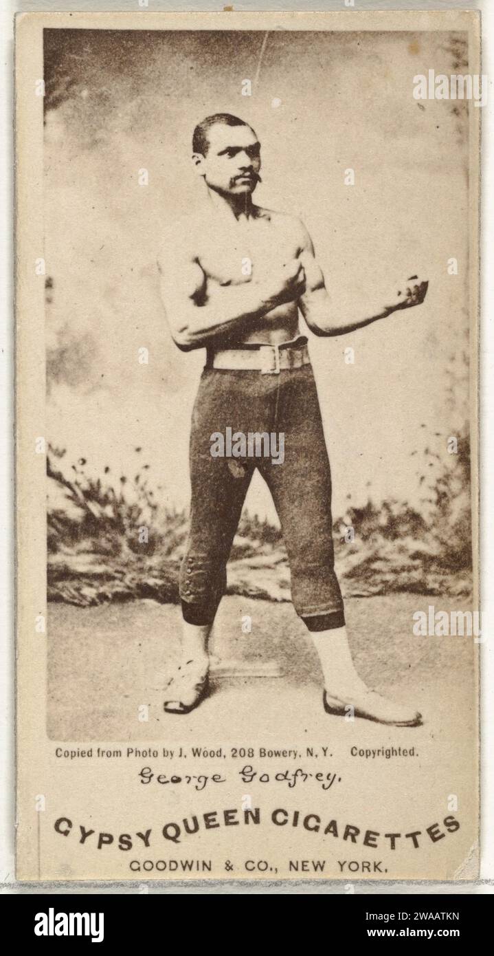 George Godfrey, from the Celebrities and Prizefighters series (N174 ...