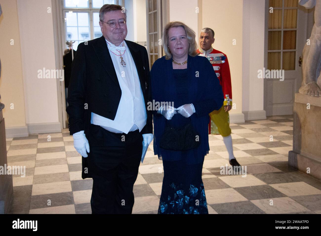 The German ambassador in Denmark, Pascal Hector, arrives at the New ...