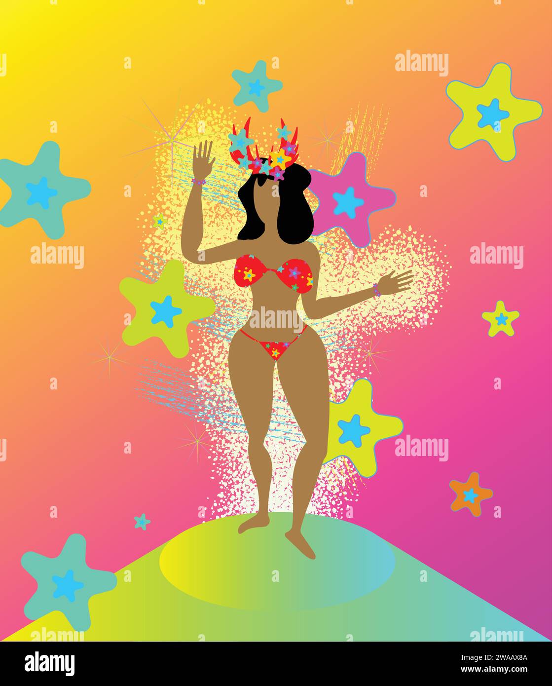 Women dancing traditional samba hi-res stock photography and images - Alamy