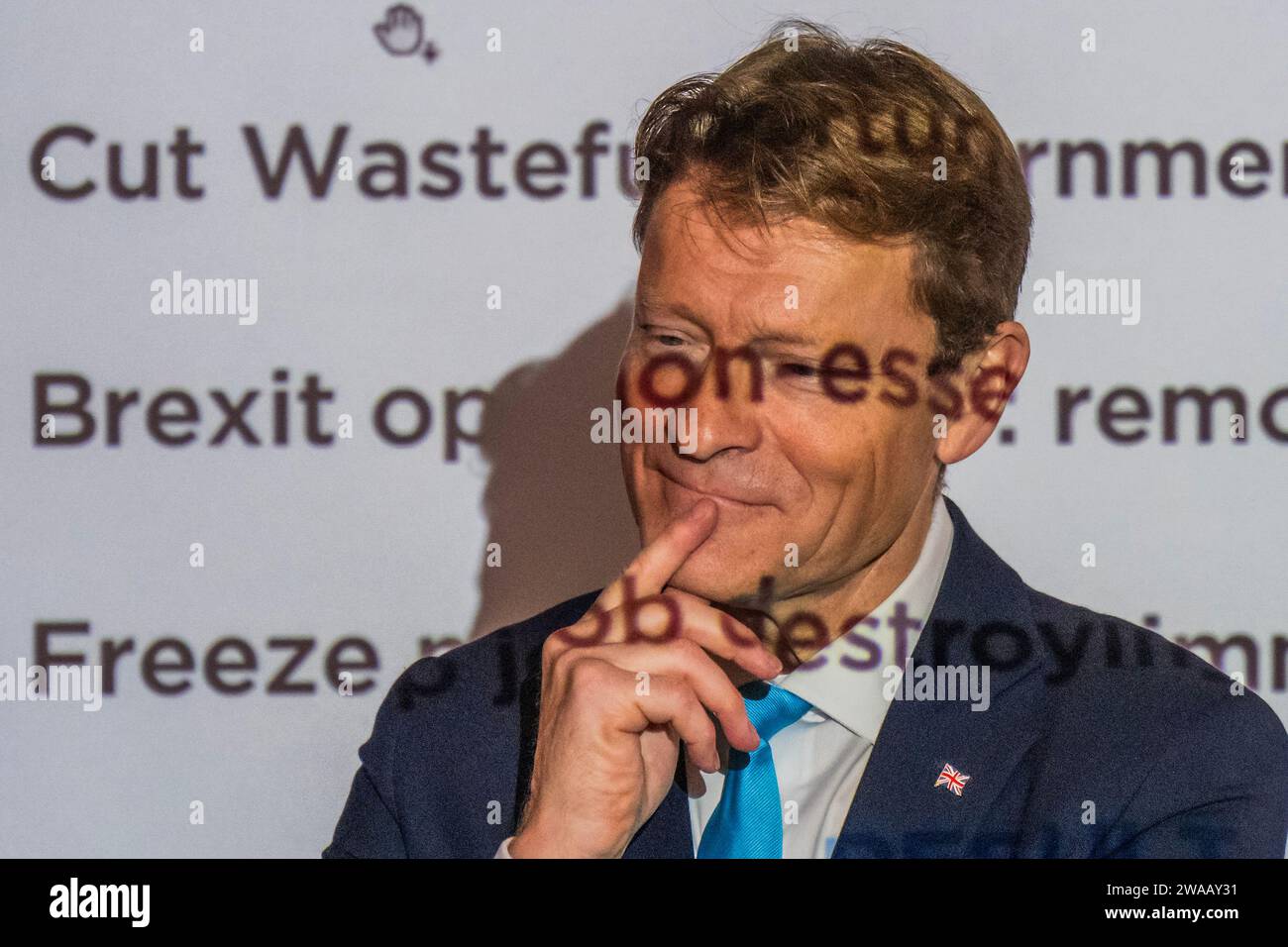 London, UK. 3rd Jan, 2024. 2024 will be the year of the General ...