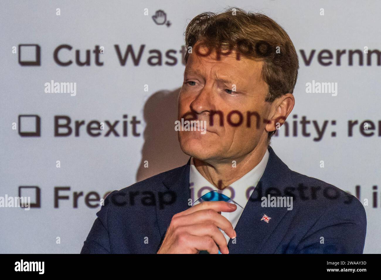 London, UK. 3rd Jan, 2024. 2024 will be the year of the General ...