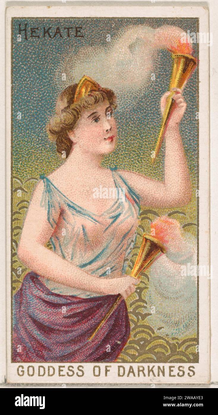 Hekate, Goddess of Darkness, from the Goddesses of the Greeks and ...
