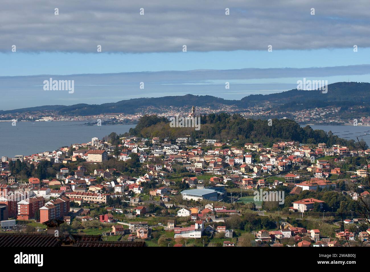 The hermitage of La Guia culminates at the top and dominates the entire ...