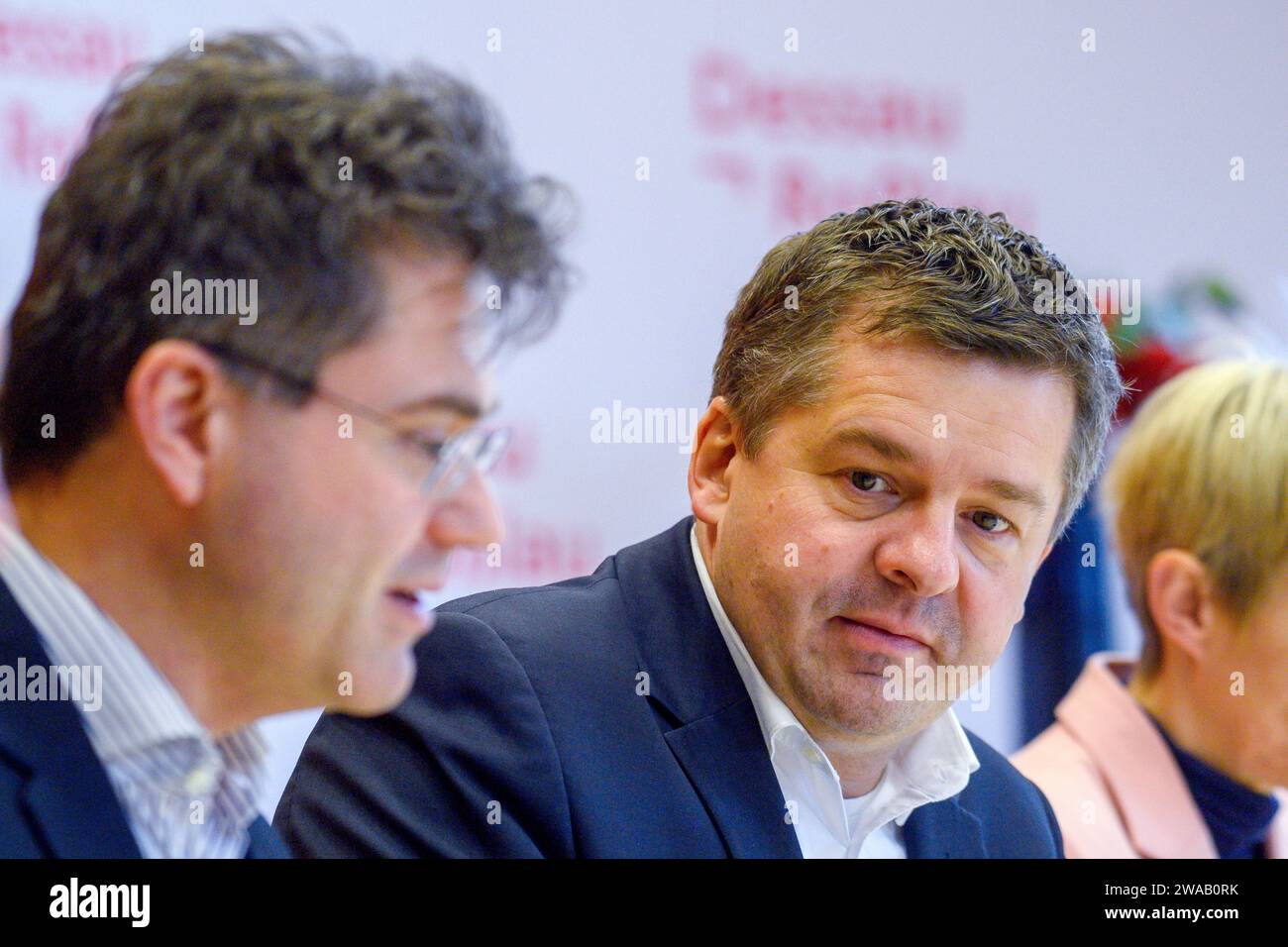 03 January 2024, Saxony-Anhalt, Dessau-Roßlau: Robert Reck (non-party ...