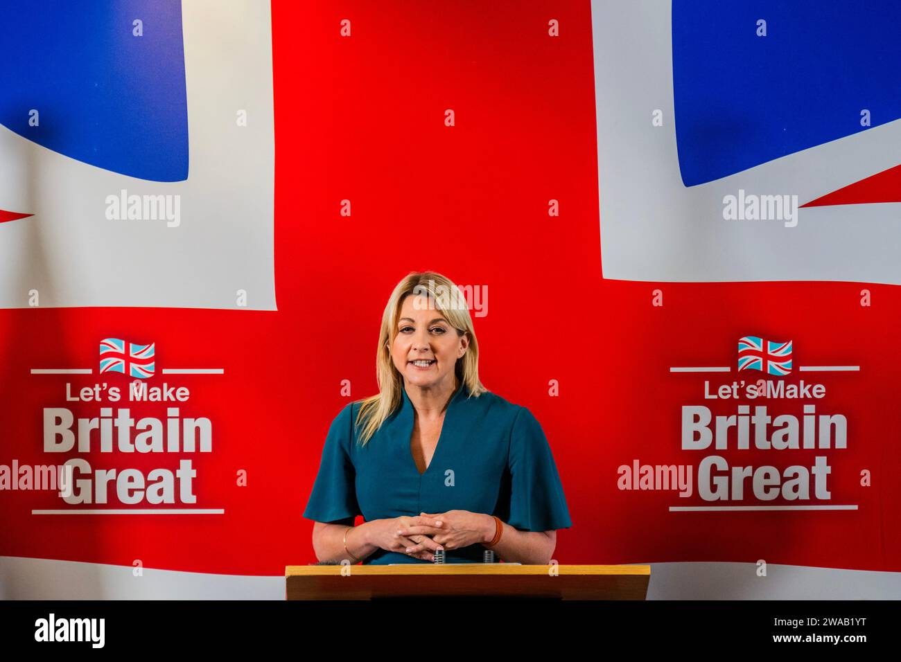 London, UK. 3rd Jan, 2024. Alex Phillips Culture spokesperson - 2024 ...