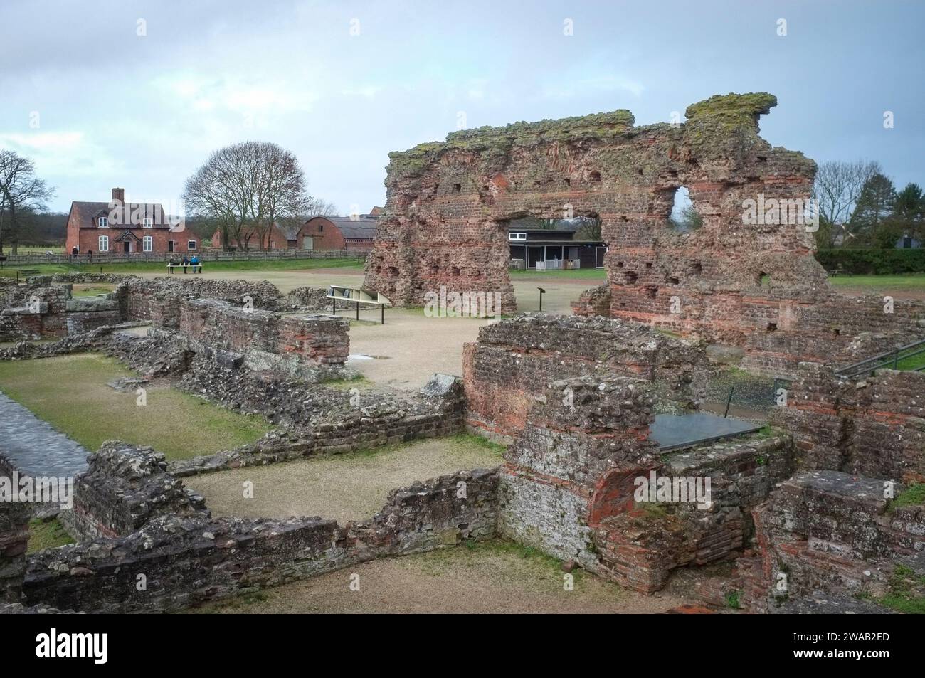 Viriconium Cornoviorum, Wroxeter Roman City, one of the largest Roman ...
