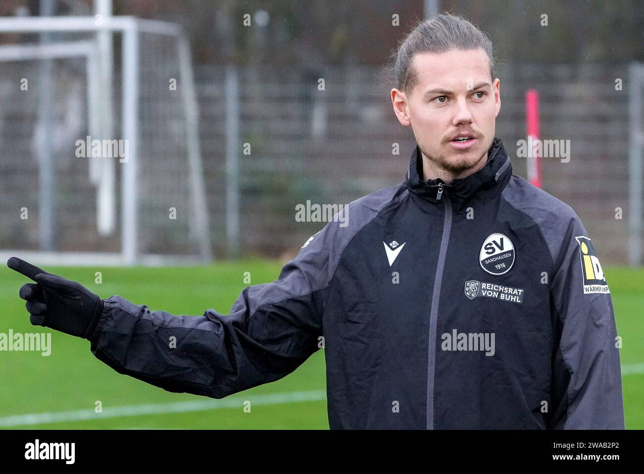 Sandhausen, Deutschland. 03rd Jan, 2024. Patrick Greil (SVS, Neuzugang ...