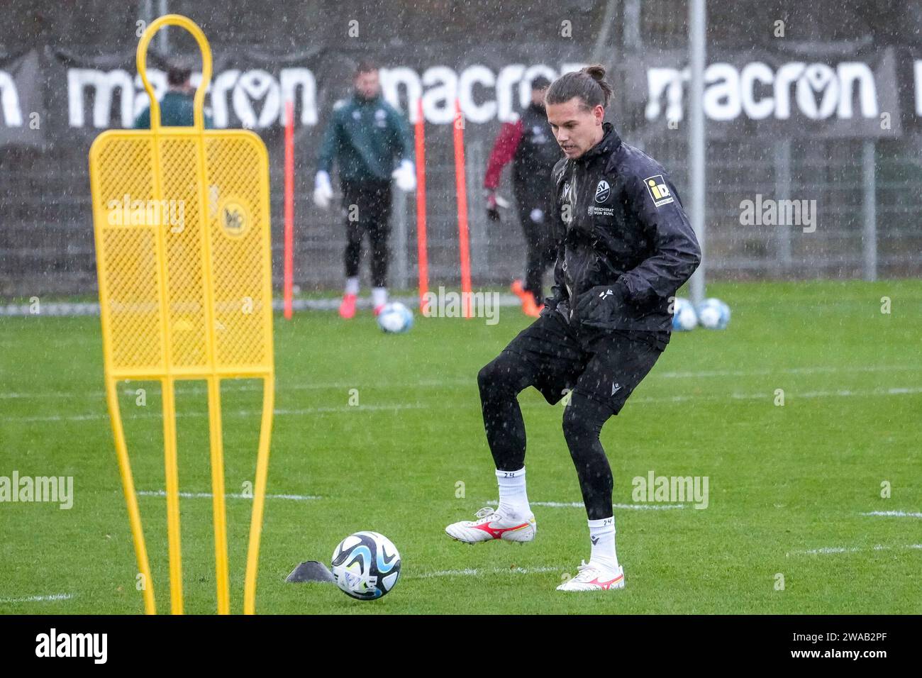 Sandhausen, Deutschland. 03rd Jan, 2024. Patrick Greil (SVS, Neuzugang ...